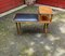 Vintage Teak Telephone Bench Unit with Vinyl Seat, 1960s for sale at Pamono