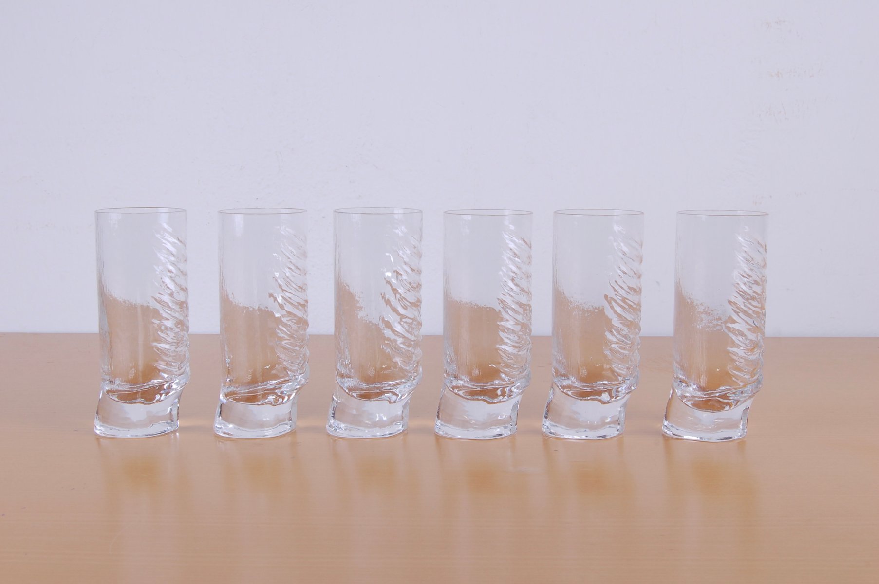 Azteca Glasses by Fabio Frontini for Arnolfo di Cambio, Set of 6 for ...
