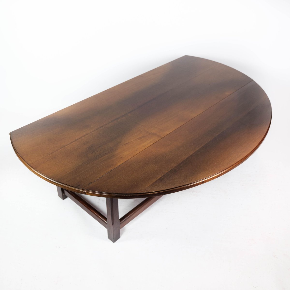 Mahogany Coffee Table with Extensions, 1930s for sale at Pamono