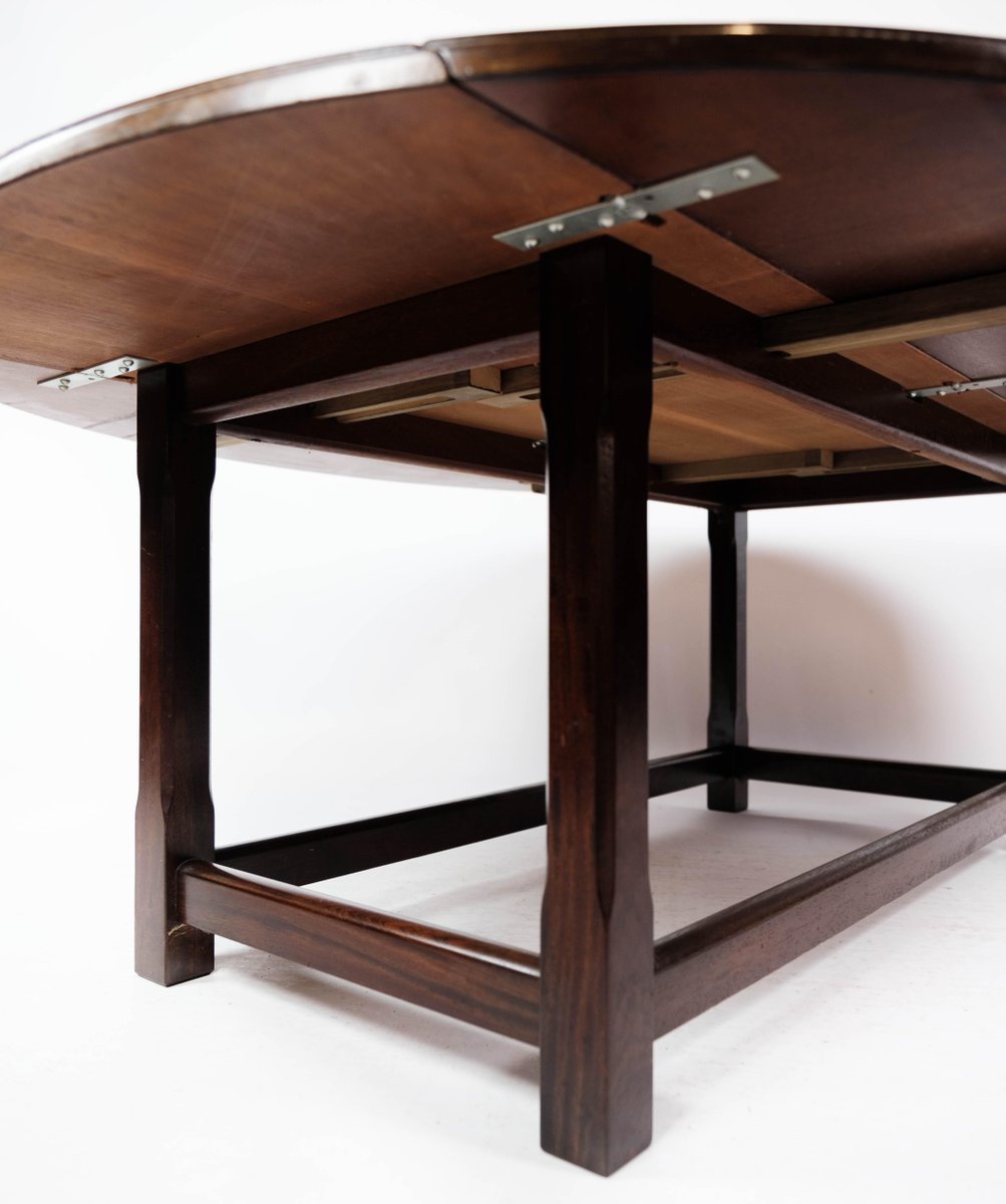 Mahogany Coffee Table with Extensions, 1930s for sale at Pamono