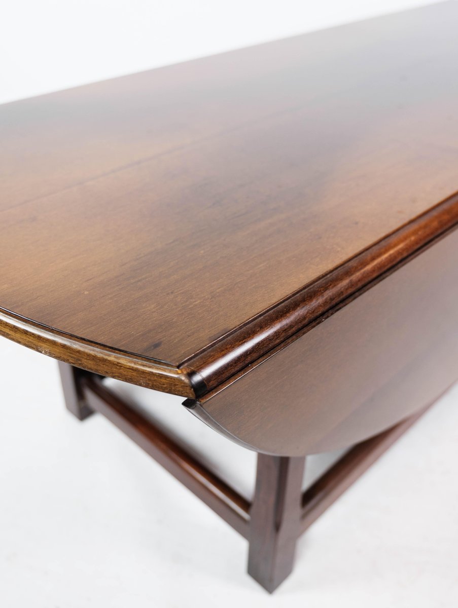 Mahogany Coffee Table with Extensions, 1930s for sale at Pamono