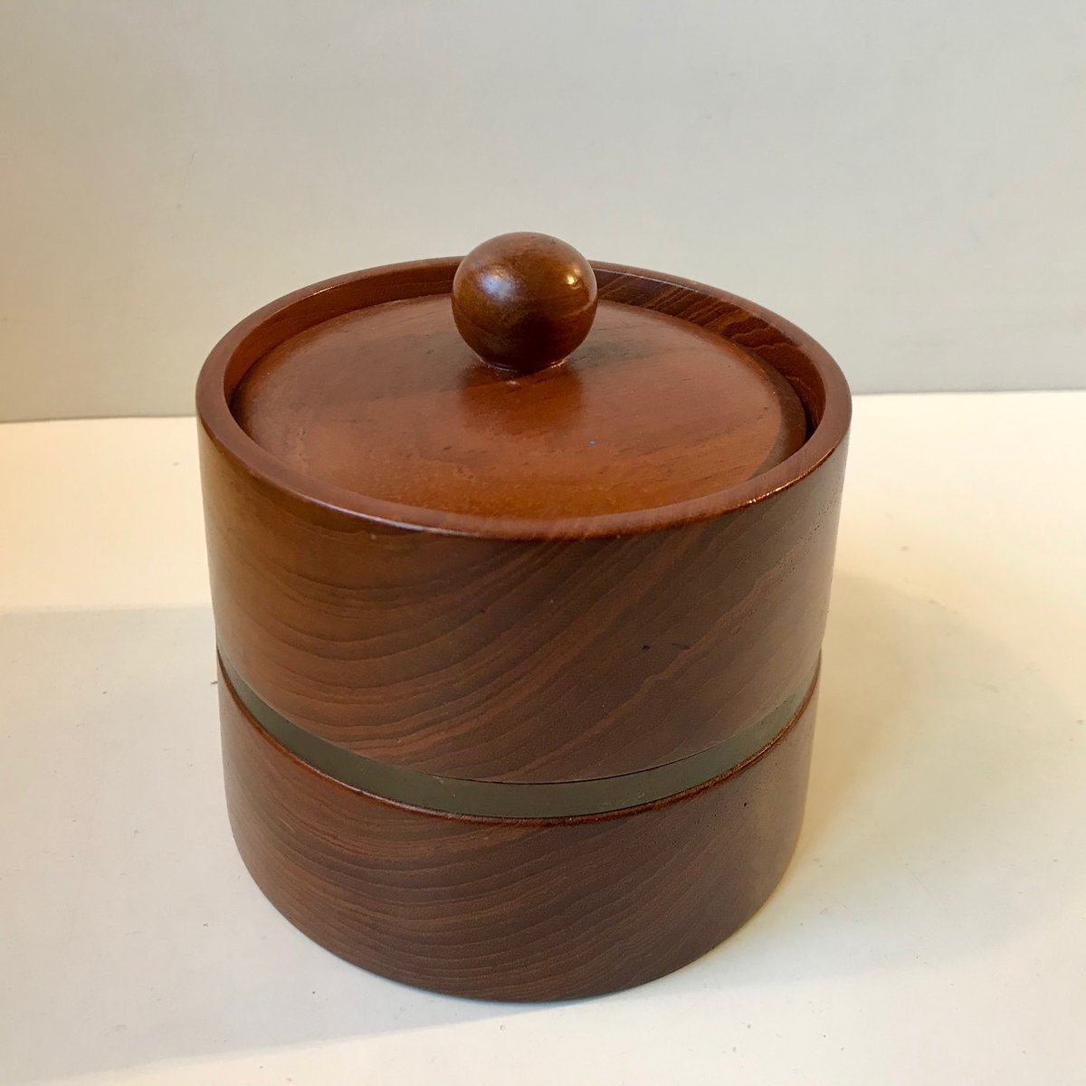 Vintage Scandinavian Pipe Tobacco Humidor in Teak from Christer Design ...