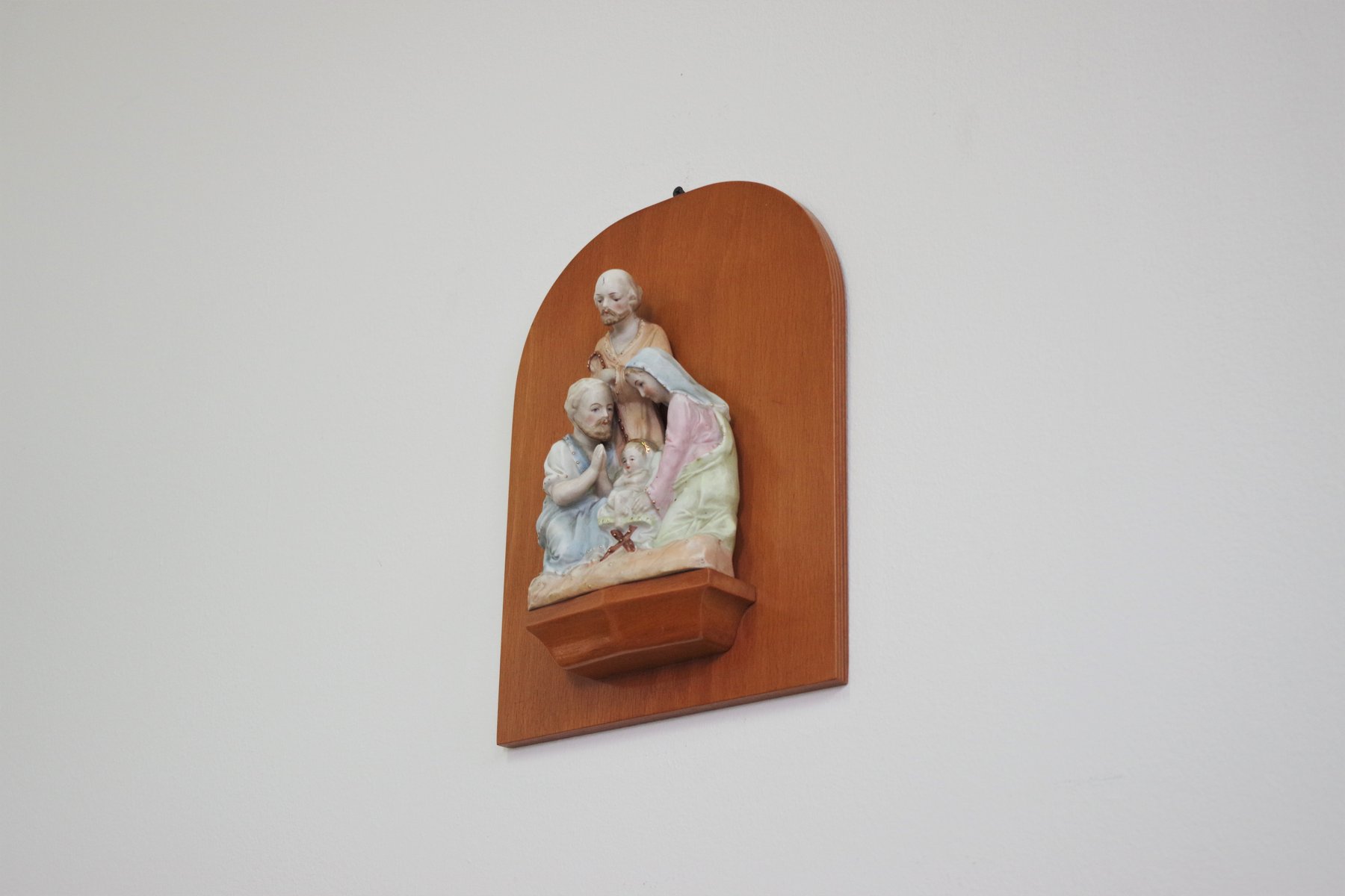 Miniature Painted Tableau in Ceramic, 1950s for sale at Pamono