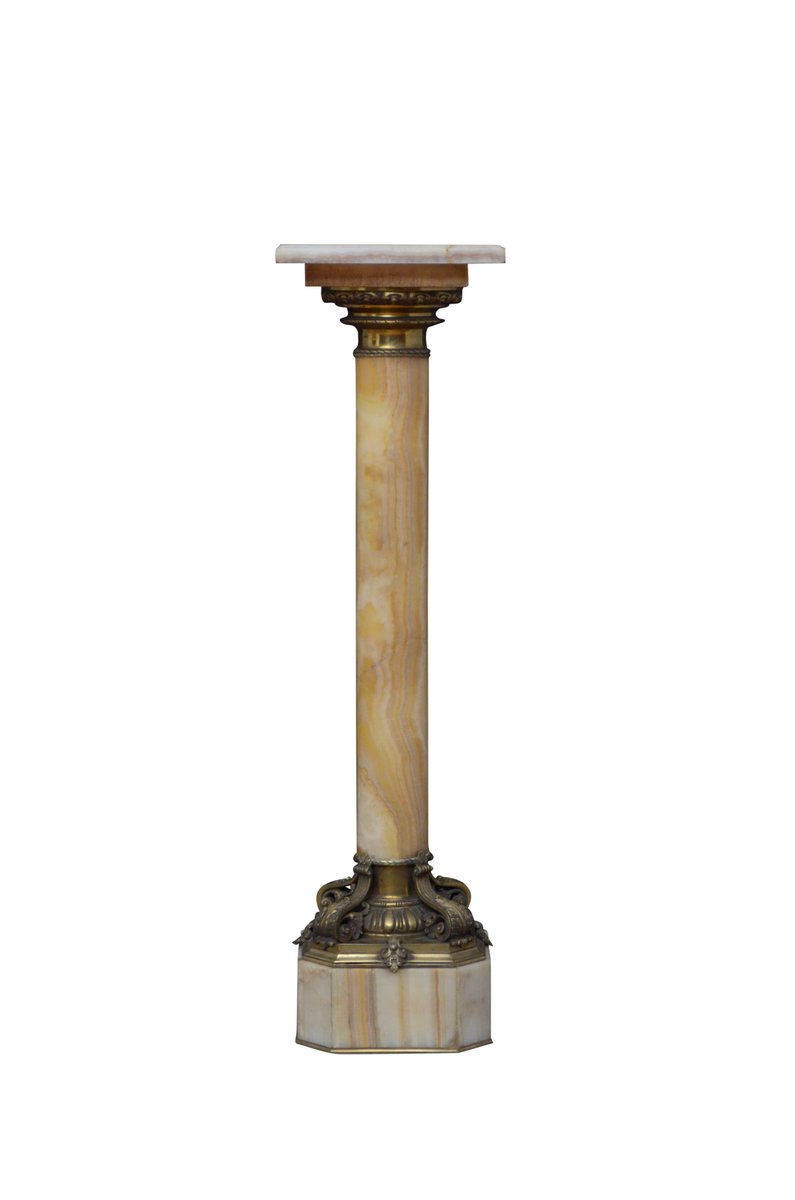 19th Century Onyx Column for sale at Pamono