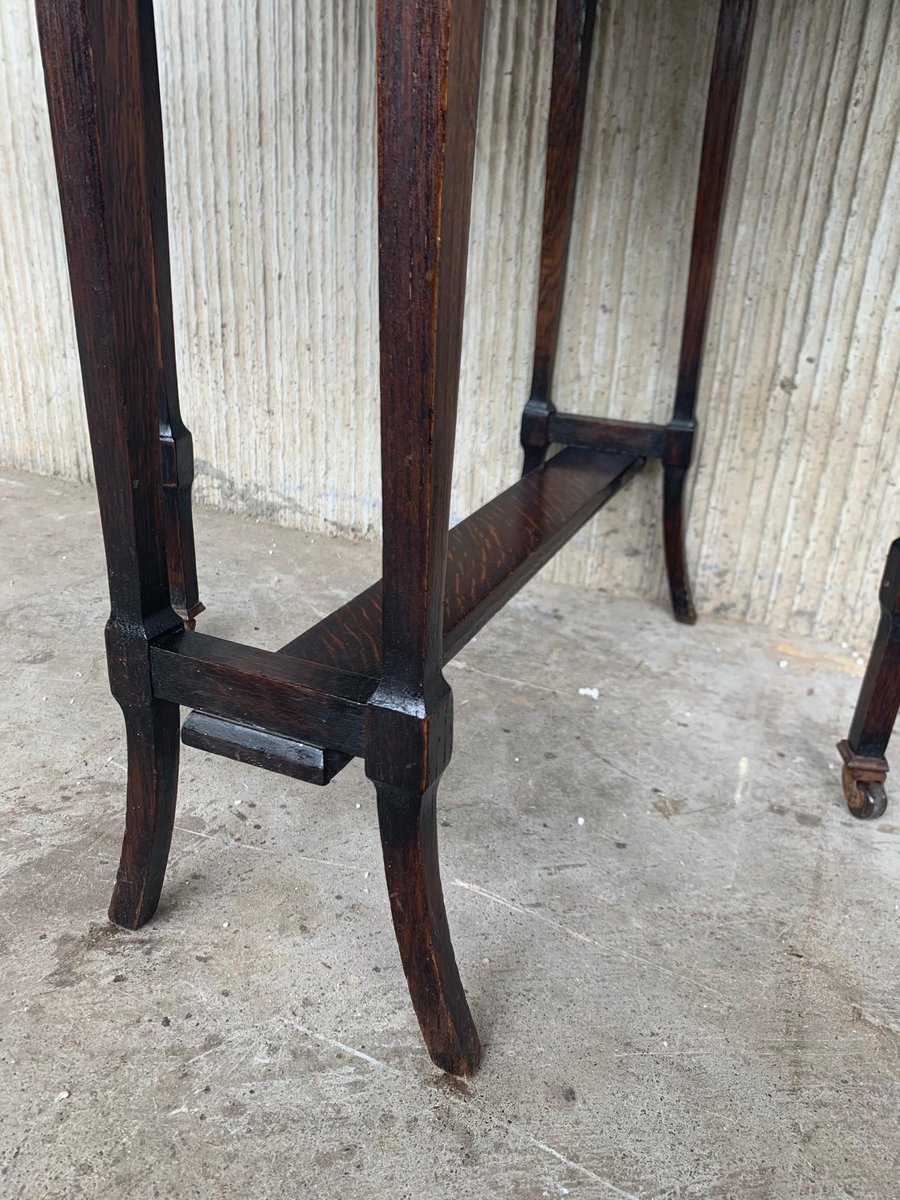 19th-Century Victorian Small Folding Side Table for sale at Pamono