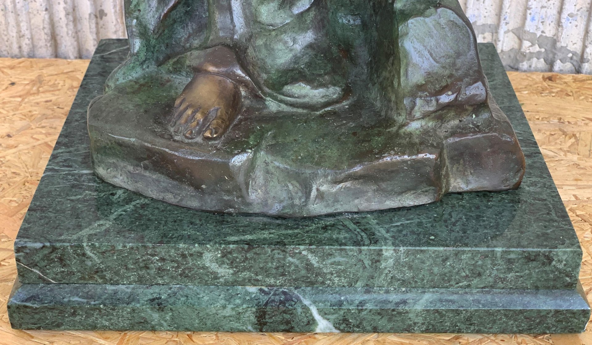 20th Century Cast Bronze Nymph Statue by Ferdinando De Luca, Italy for ...