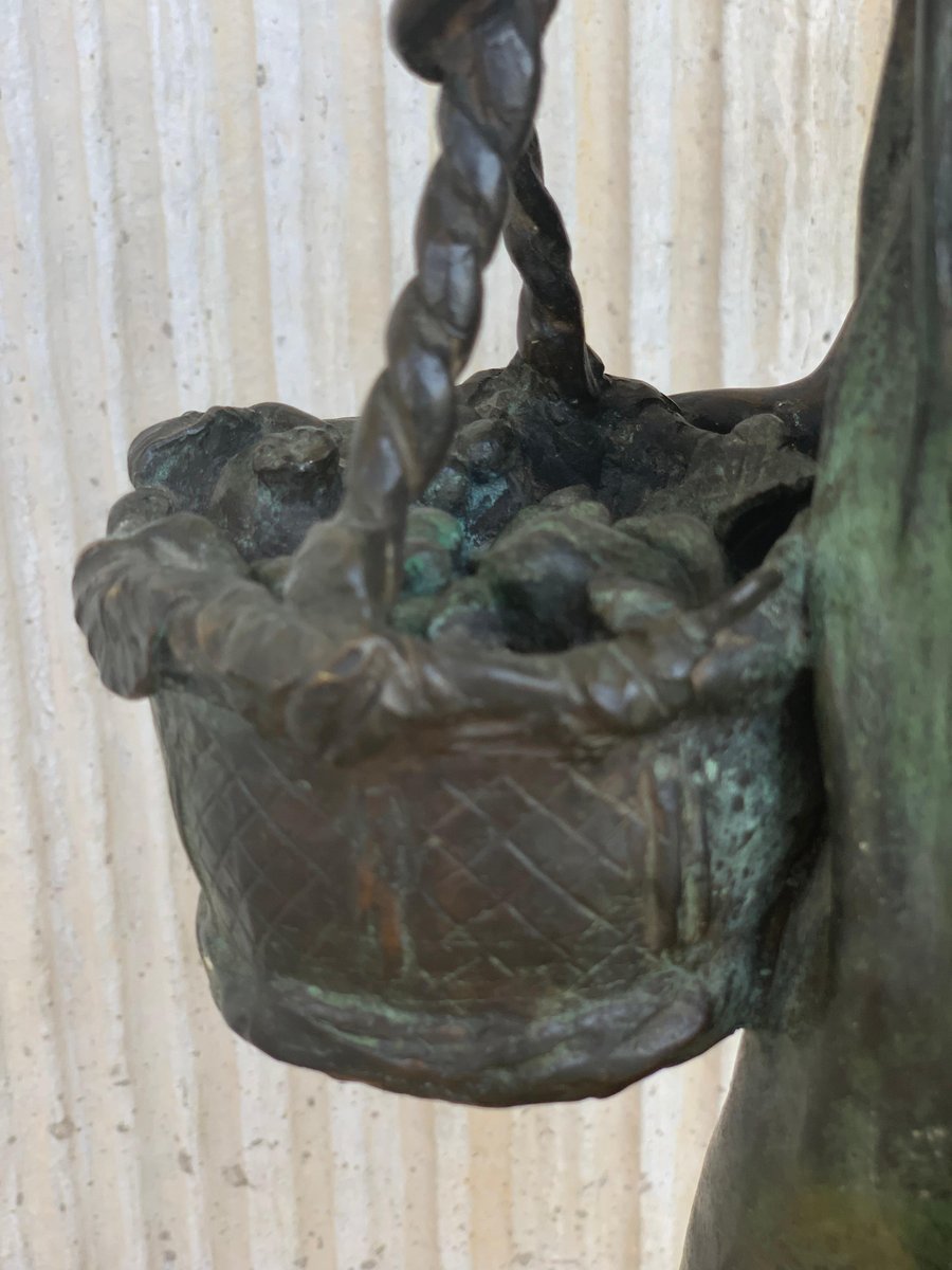 20th Century Cast Bronze Nymph Statue by Ferdinando De Luca, Italy for ...