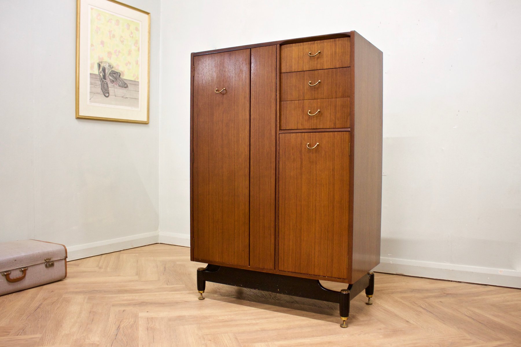 Kleiderschrank Mid Century