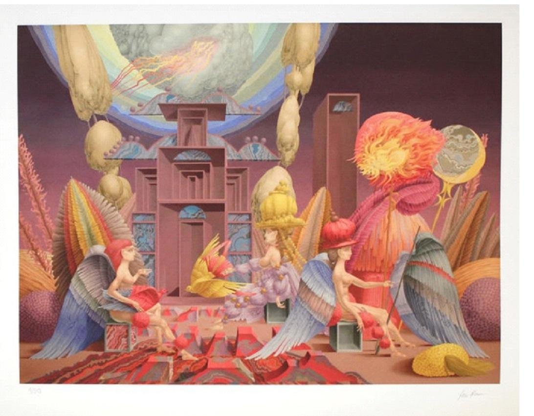Wolfgang Hutter, The Bird, Giclée Print, 2014 for sale at Pamono