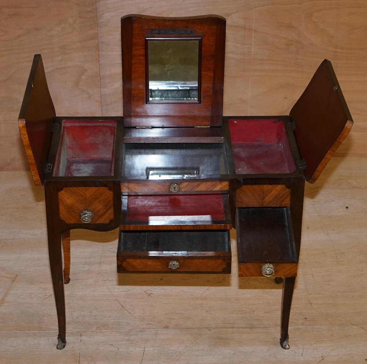19th Century French Louis XV Coiffeuse Dressing Table by Alfred ...