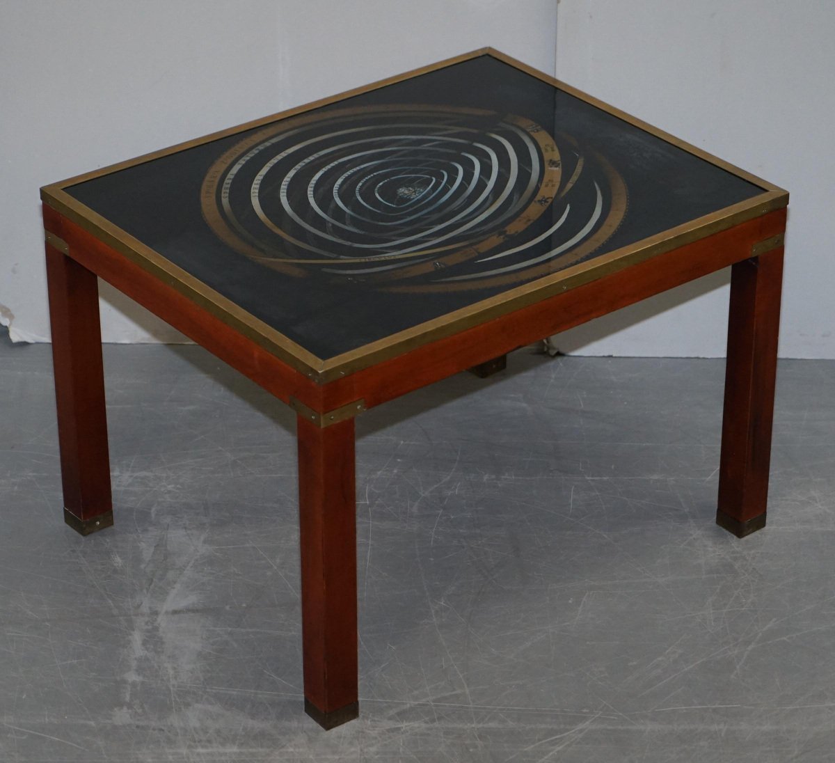 Very Large Nesting Tables with Zodiac Astrology Maps to the Top, Set of ...