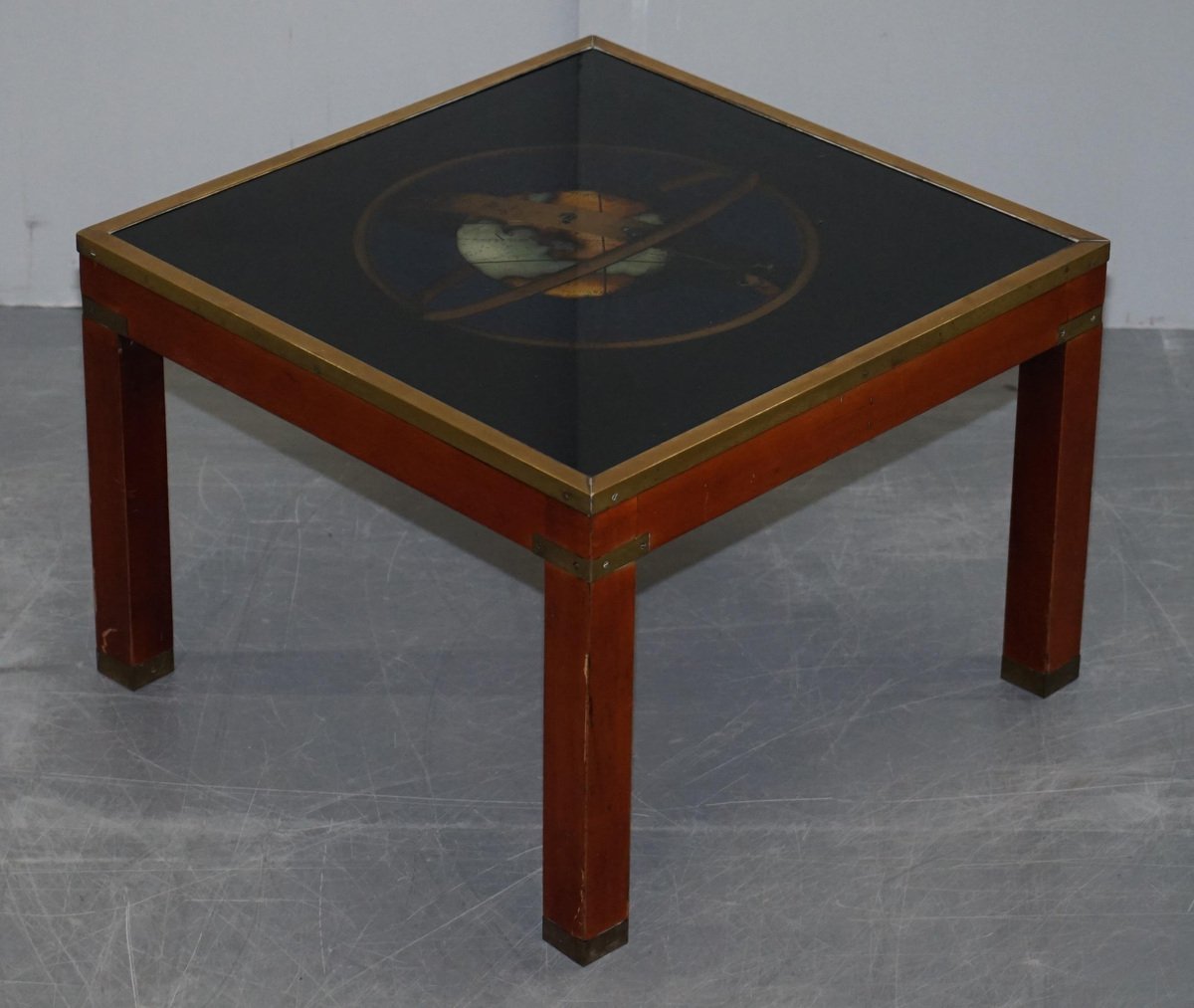 Very Large Nesting Tables with Zodiac Astrology Maps to the Top, Set of ...