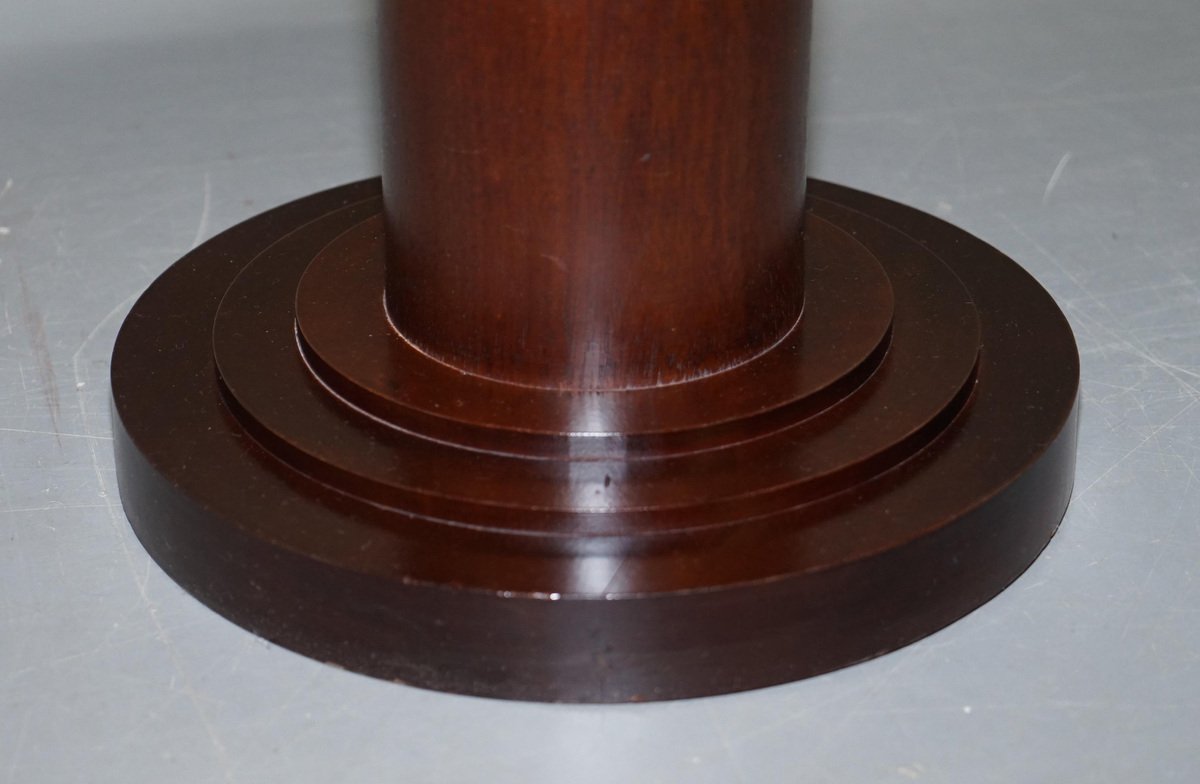 Studded Hardwood Coffee or Side Table with Wrought Iron Strap Work for ...