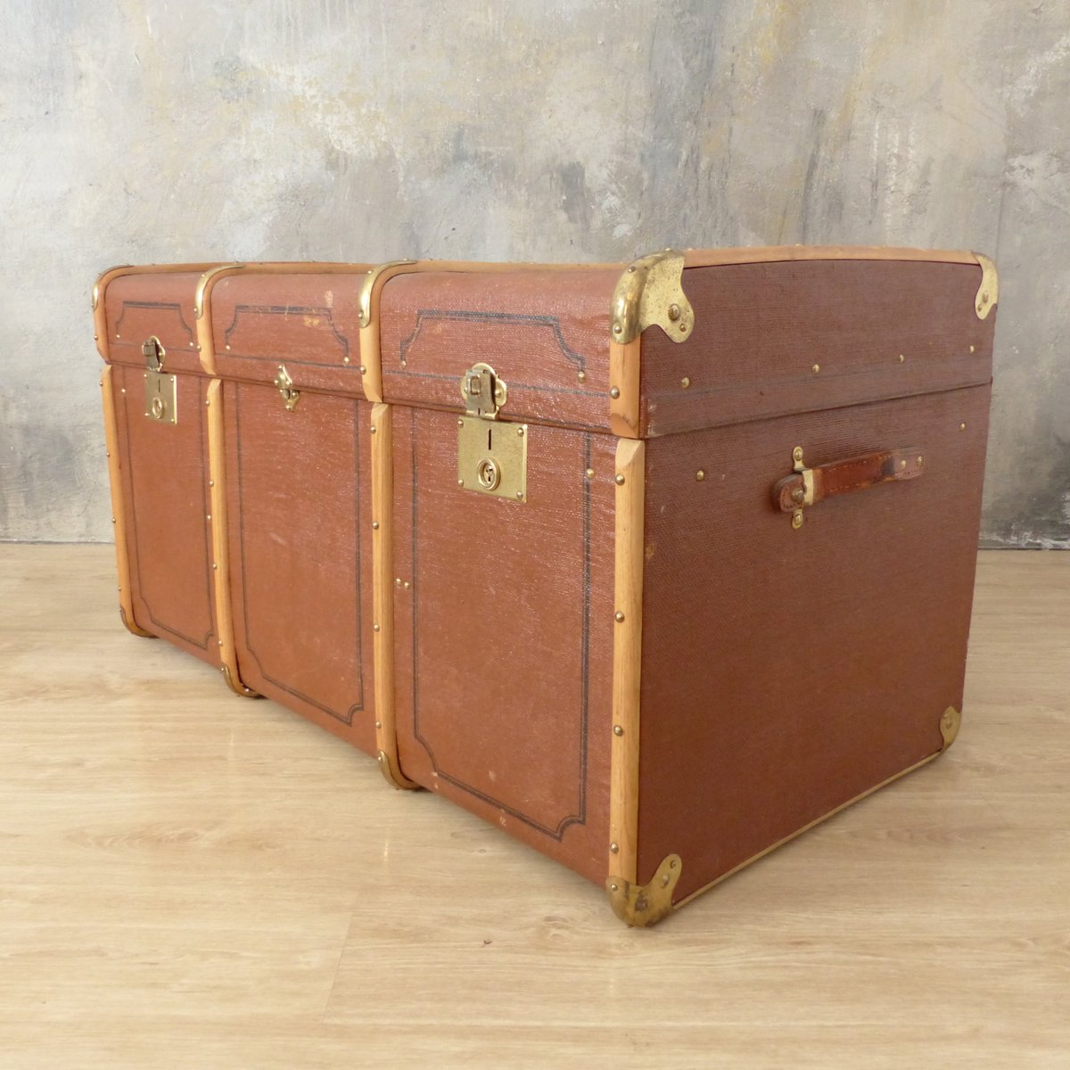 Antique Rice Trunk, 1900s for sale at Pamono