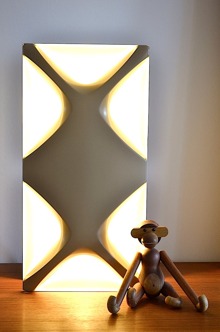 Oyster Sconce by Klaus Link for Heinz Neuhaus, 1960s for sale at Pamono