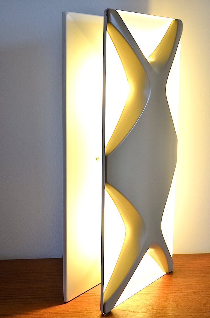 Oyster Sconce by Klaus Link for Heinz Neuhaus, 1960s for sale at Pamono