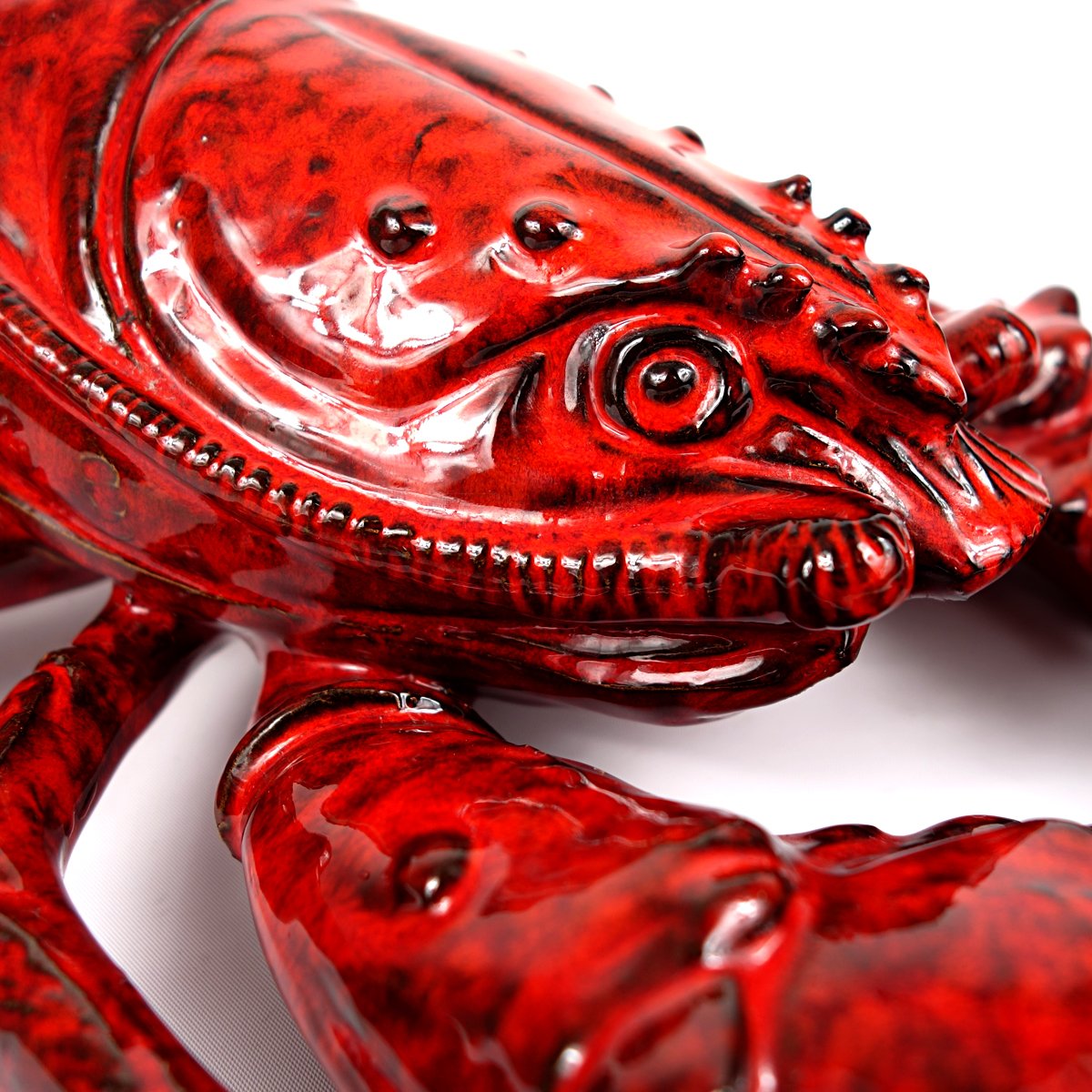 Large Decorative Red Ceramic Lobster, Italy for sale at Pamono