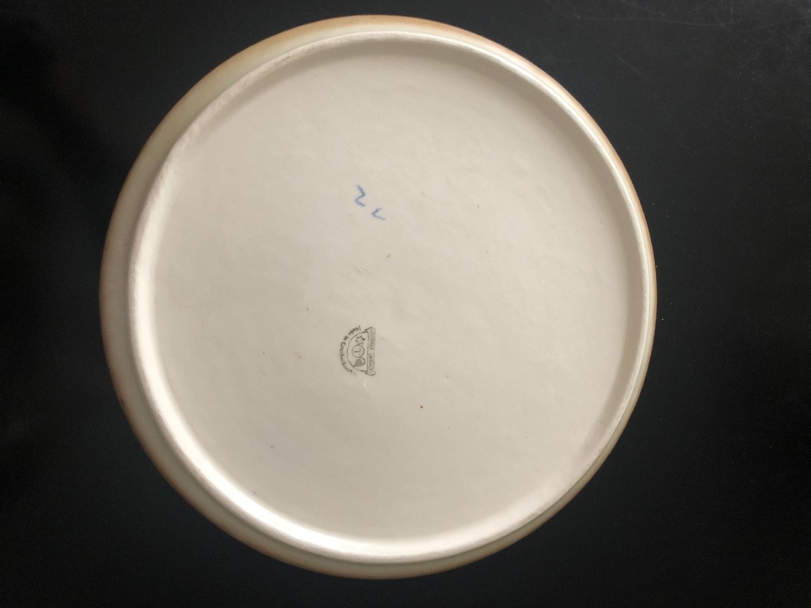 Art Deco Plate from Ditmar Urbach for sale at Pamono