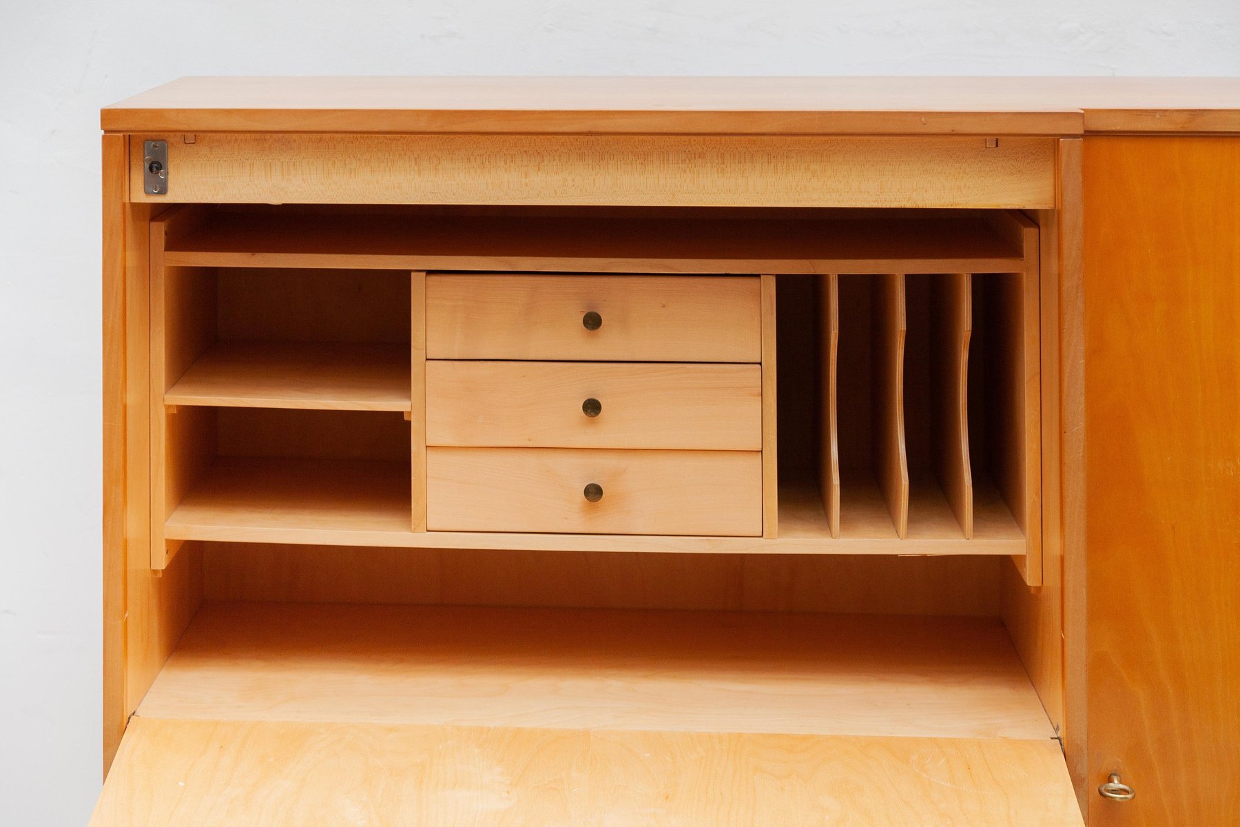 Mid-Century Modern Secretaire, Belgium, 1960s for sale at Pamono