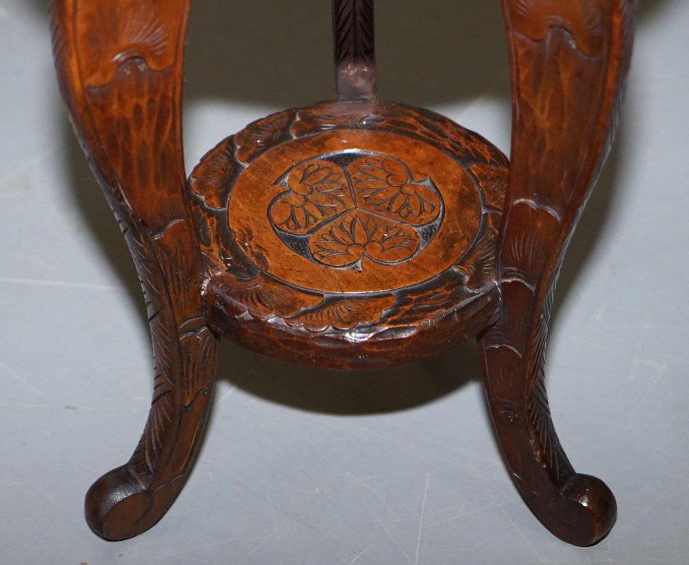 Carved Three Monkeys Side Tables from Liberty London, Set of 2 for sale ...