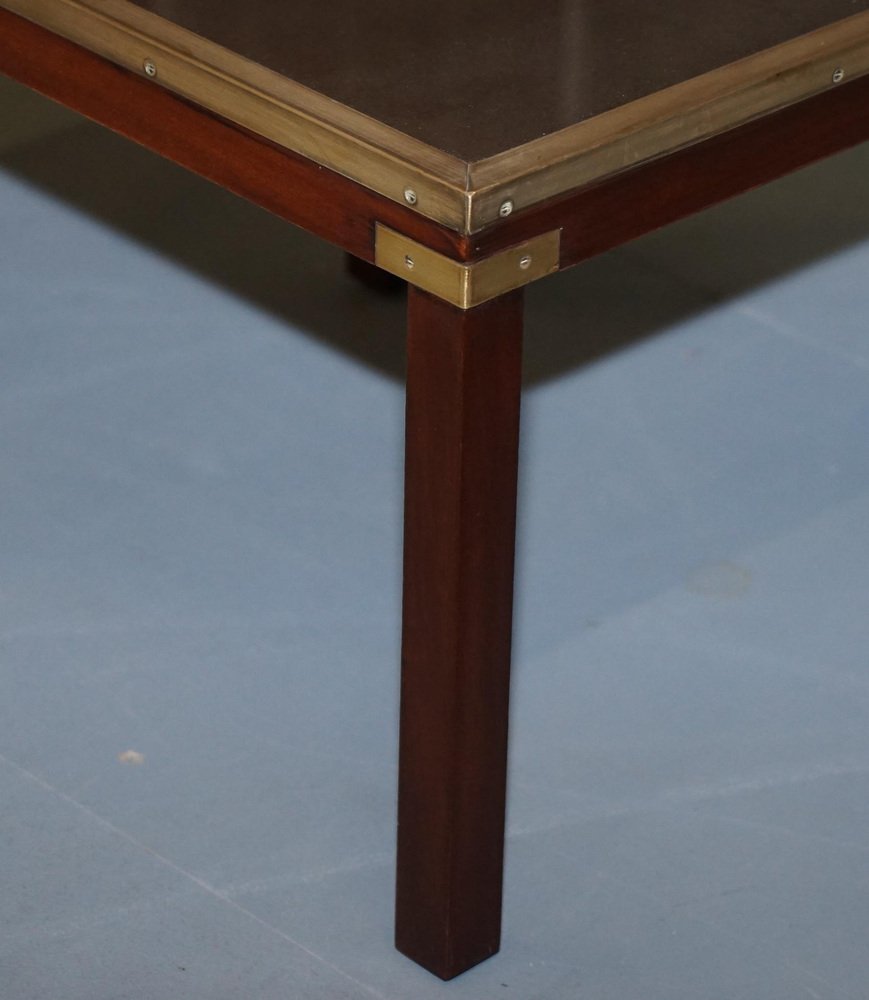 Military Campaign Nesting Tables with World Maps, Set of 3 for sale at ...