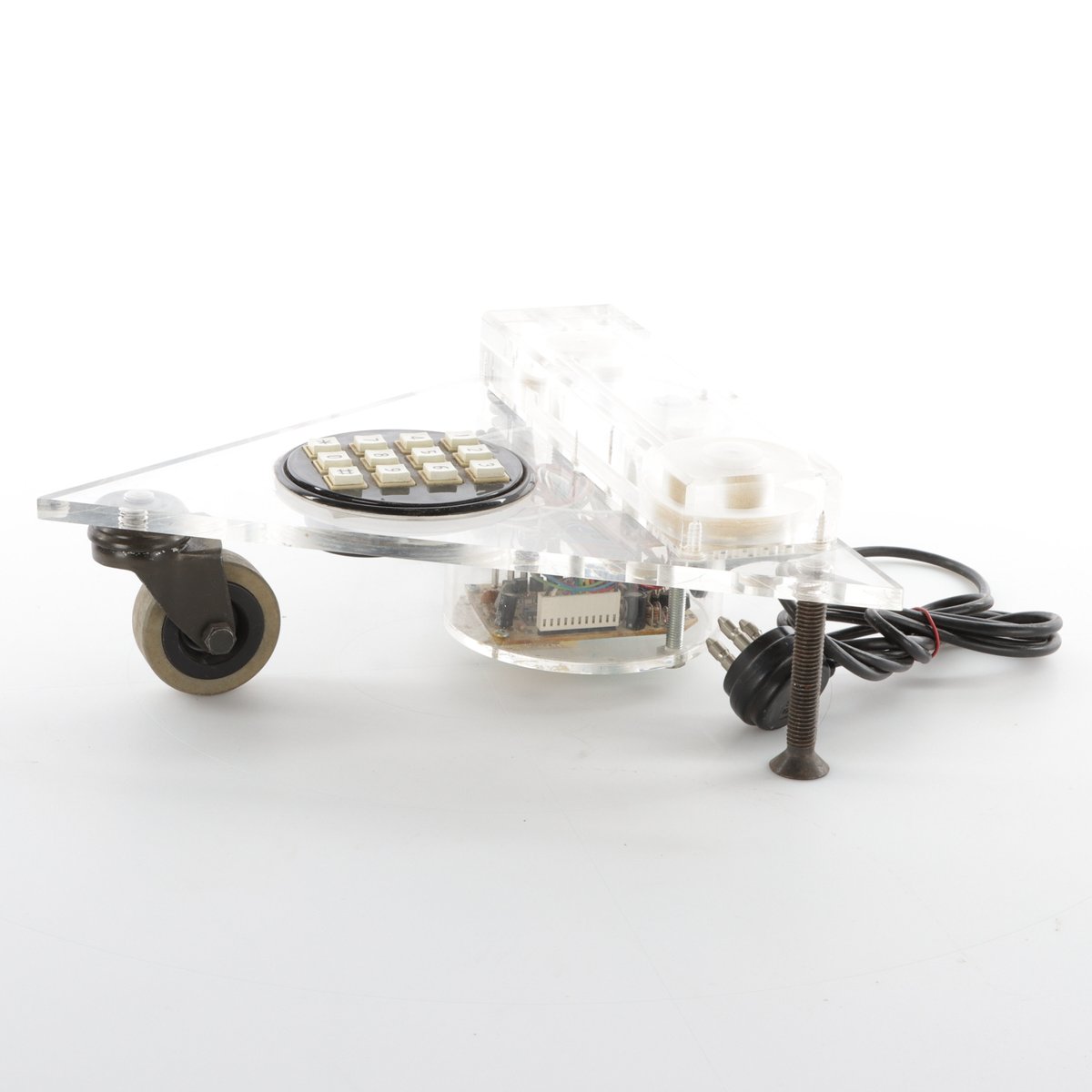 Acrylic Glass Telephone for sale at Pamono