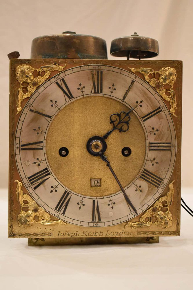 Charles II Ebony Bracket Clock by Joseph Knibb of London, 1670s or ...
