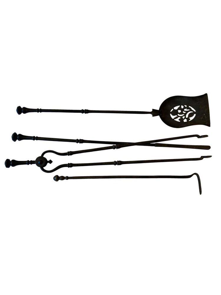Iron Fire Tools, 1820s, Set of 4 for sale at Pamono