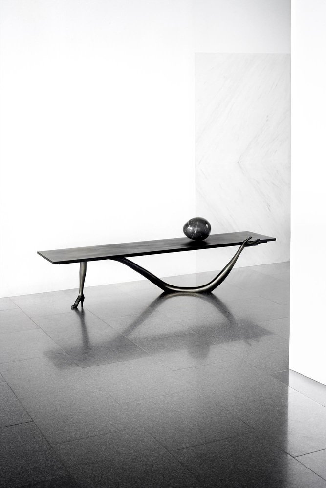 Salvador Dali Leda Low Table, Sculpture, Black Label Limited Edition ...