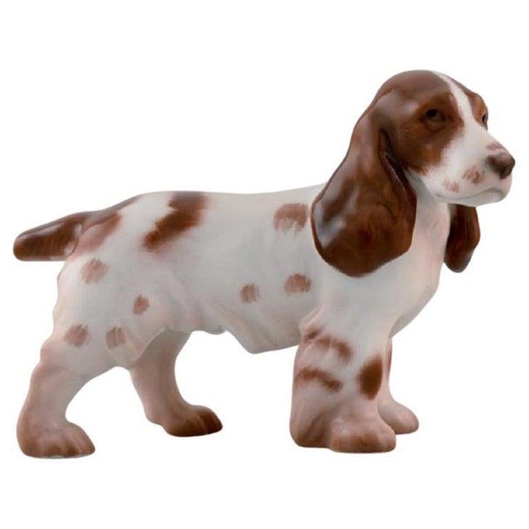 Figurine Cocker Spaniel Modèle Numéro 2172 en Porcelaine de Bing ...