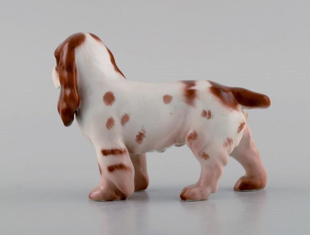 Figurine Cocker Spaniel Modèle Numéro 2172 en Porcelaine de Bing ...