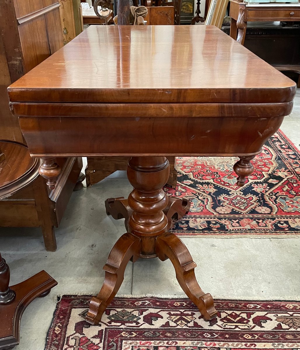 Louis Philippe Book Console Table for sale at Pamono