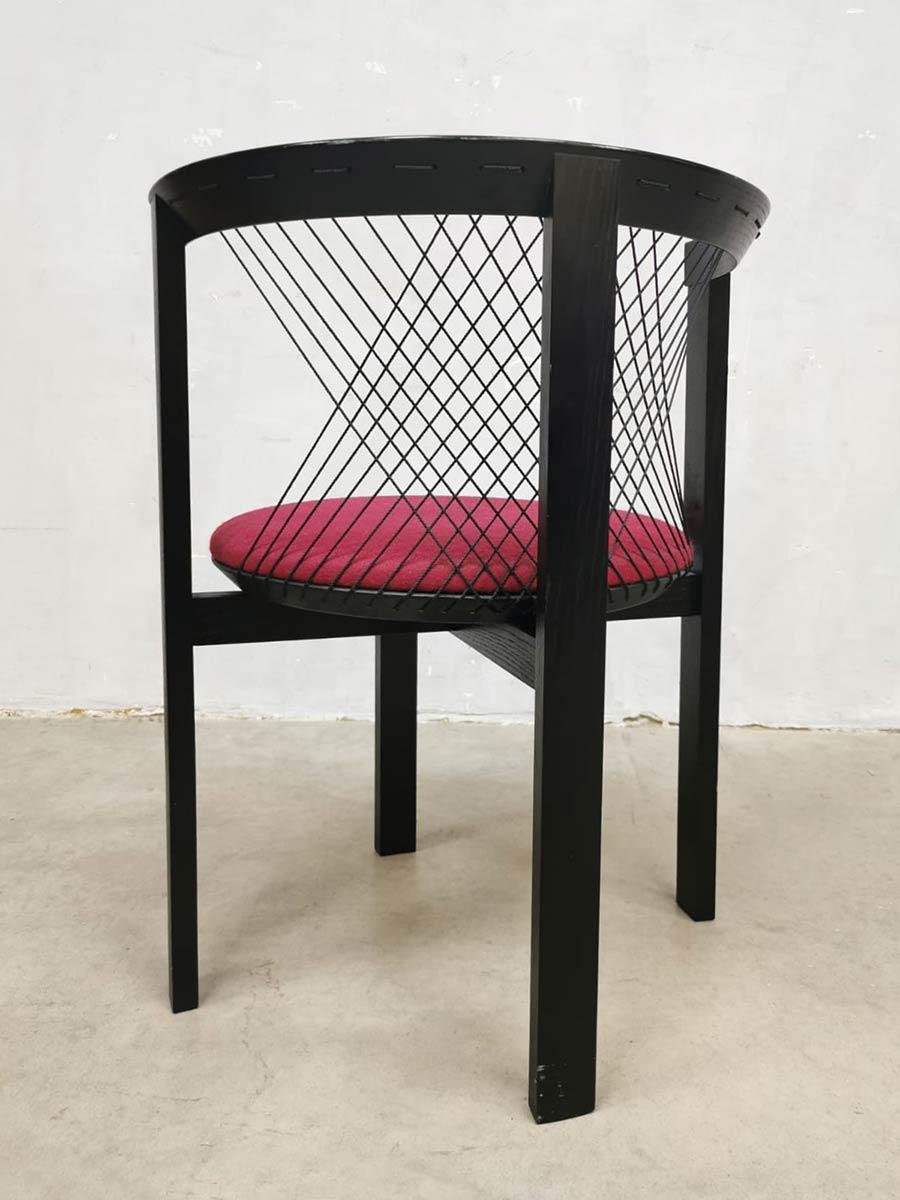 Vintage Danish String Dining Chair by Niels Jørgen Haugesen for sale at ...