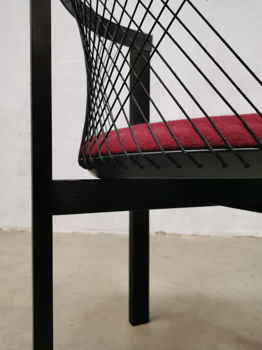 Vintage Danish String Dining Chair by Niels Jørgen Haugesen for sale at ...