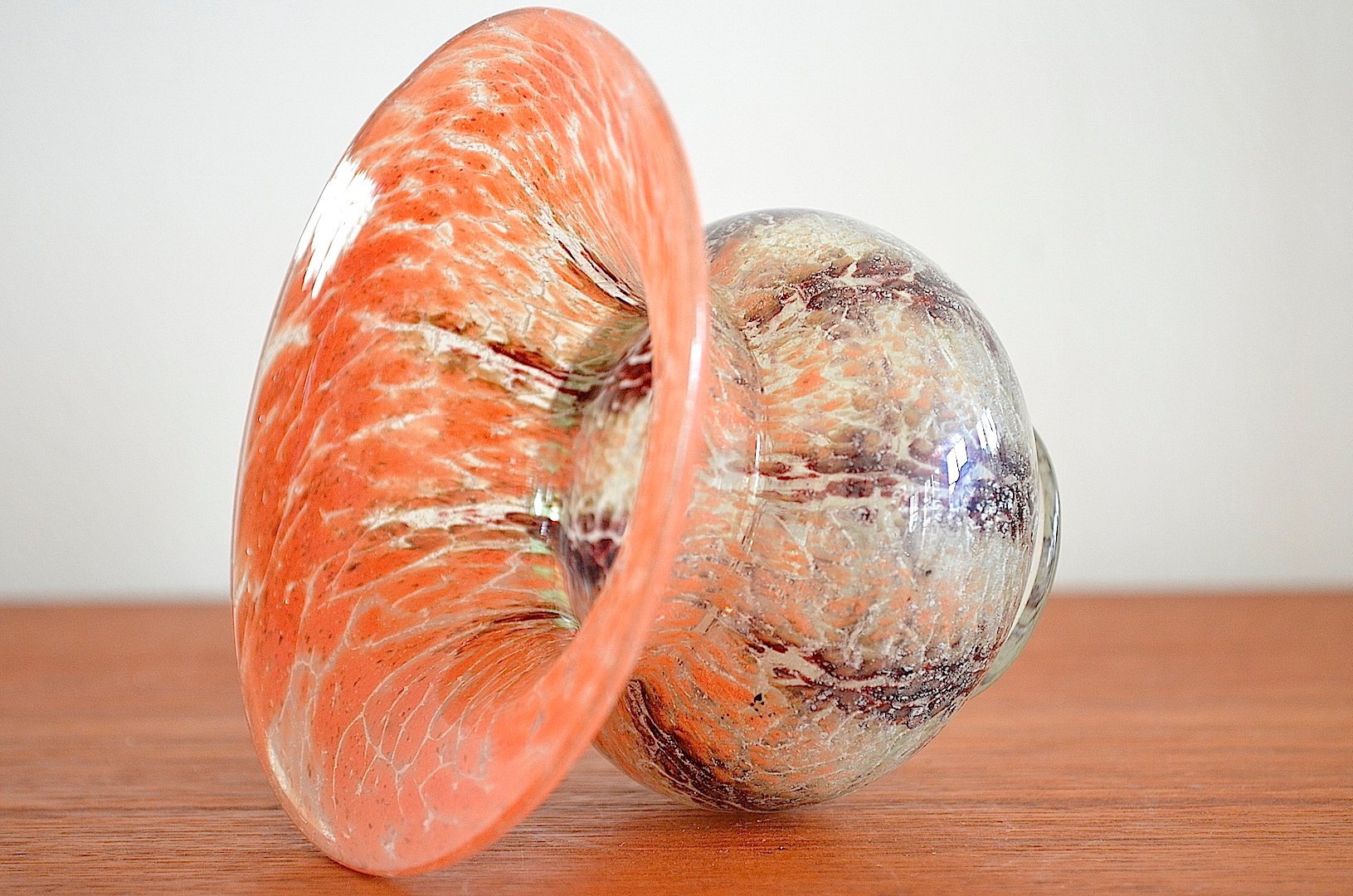 Ikora Glass Vase by Karl Wiedmann for WMF, 1930s for sale at Pamono