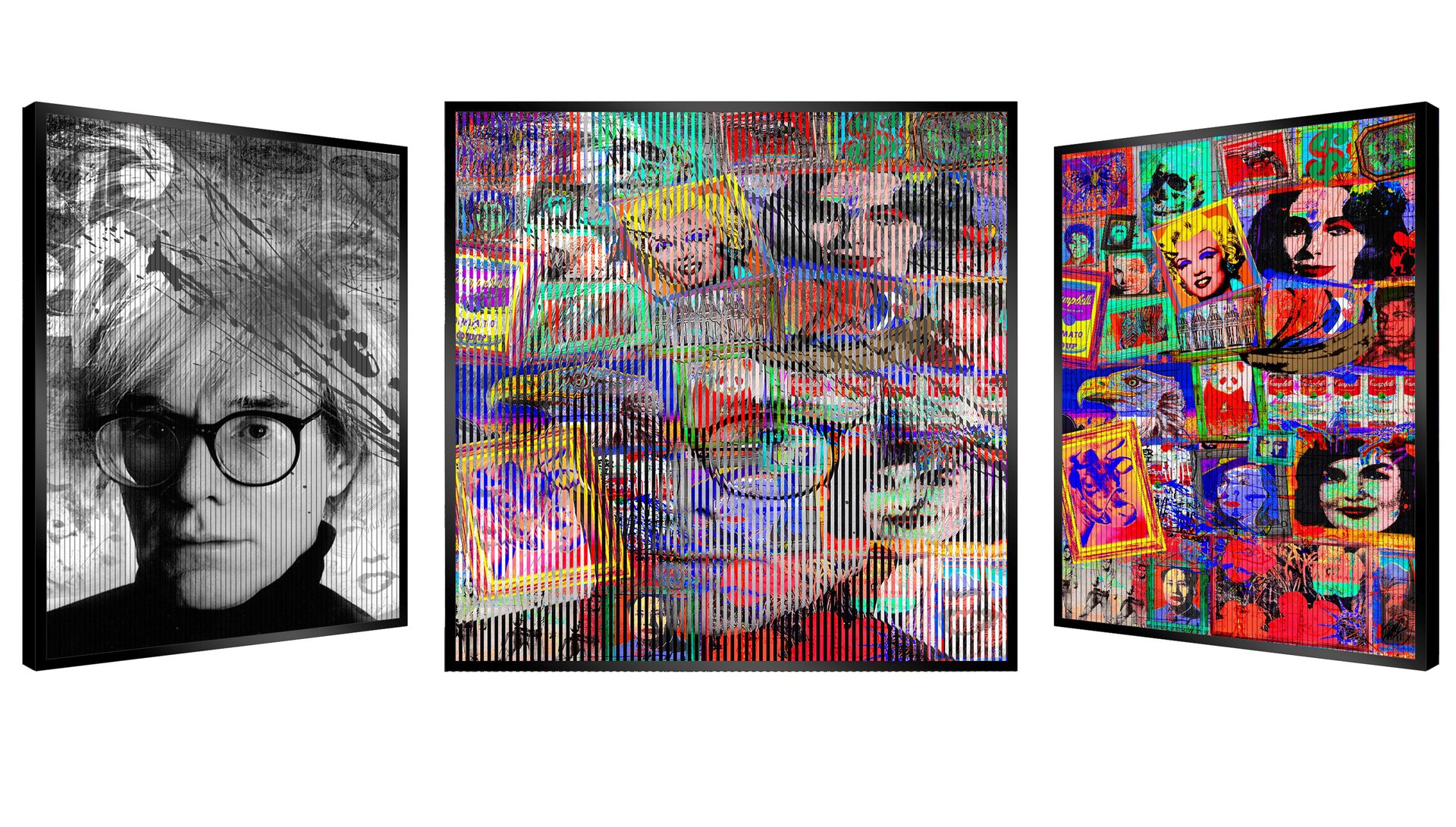 Patrick Rubinstein, Warhol Kinetic Art Wall Decoration, 2018 for sale ...