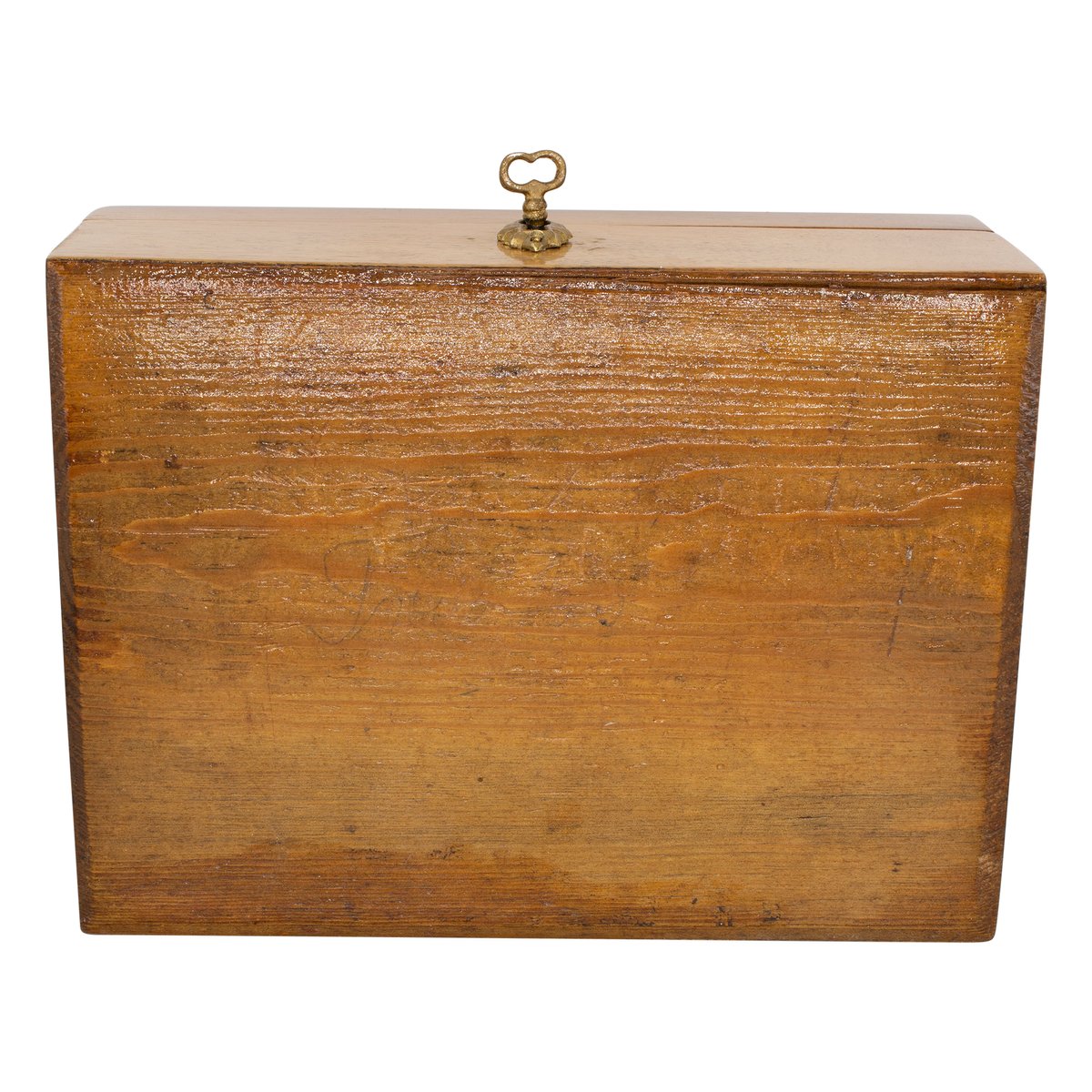 Art Nouveau Walnut Casket for sale at Pamono