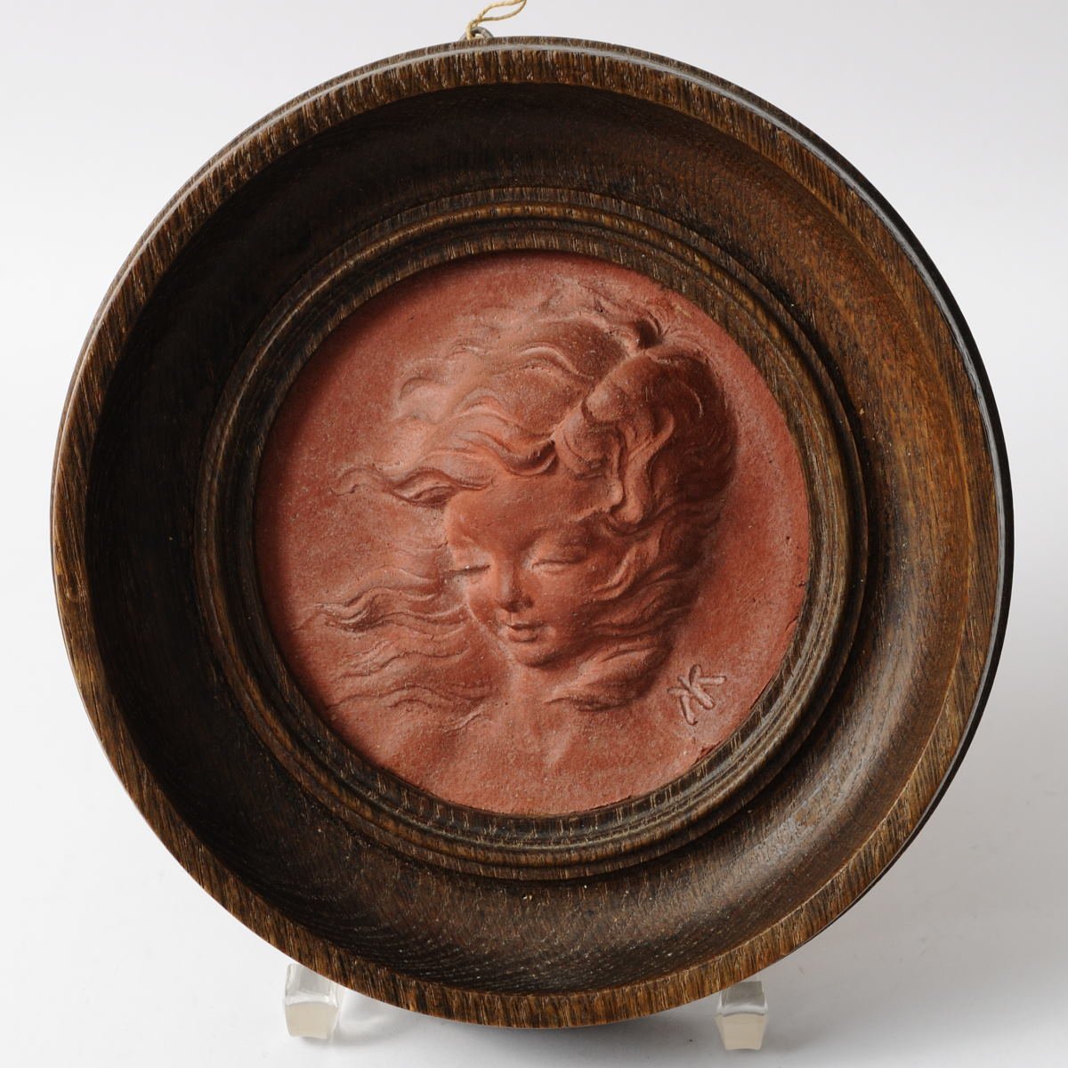 Koos Van Der Kaaij, A Young Girl, 1950s, Terracotta Relief for sale at ...