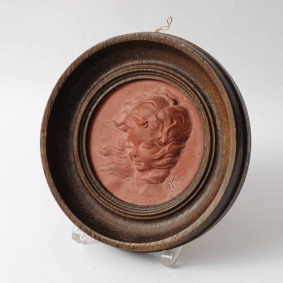 Koos Van Der Kaaij, A Young Girl, 1950s, Terracotta Relief for sale at ...