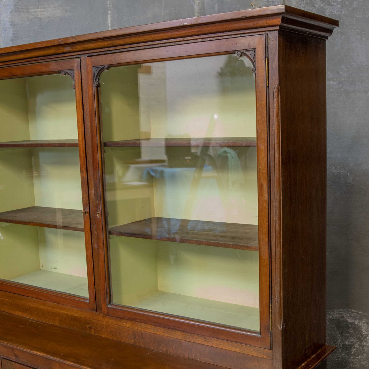 Edwardian Shop Fitting Display Cabinet for sale at Pamono