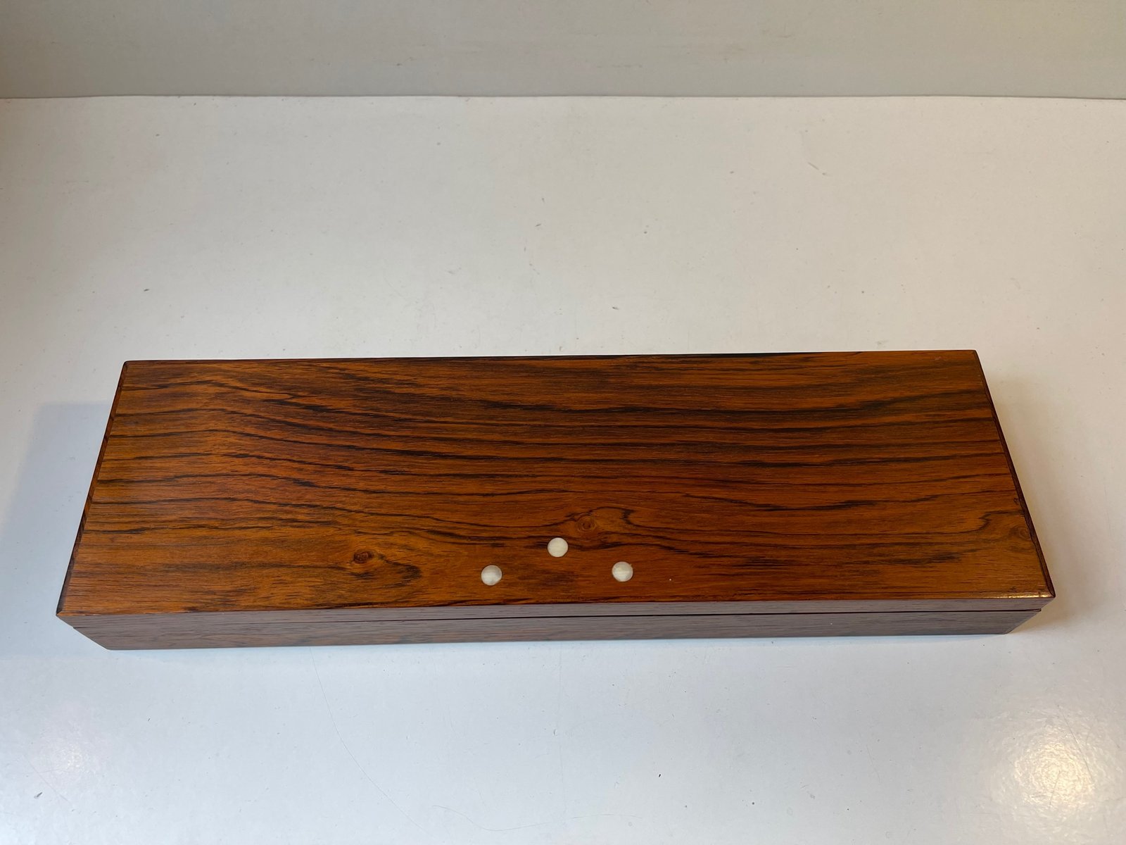 Scandinavian Modern Rosewood Box by Knud Albert, 1960s for sale at Pamono