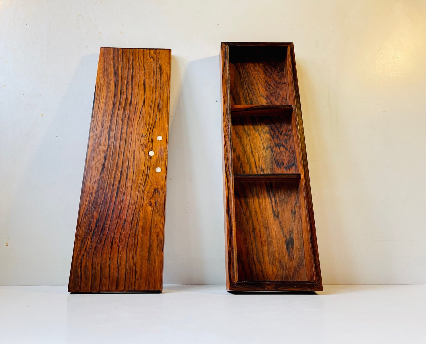 Scandinavian Modern Rosewood Box by Knud Albert, 1960s for sale at Pamono