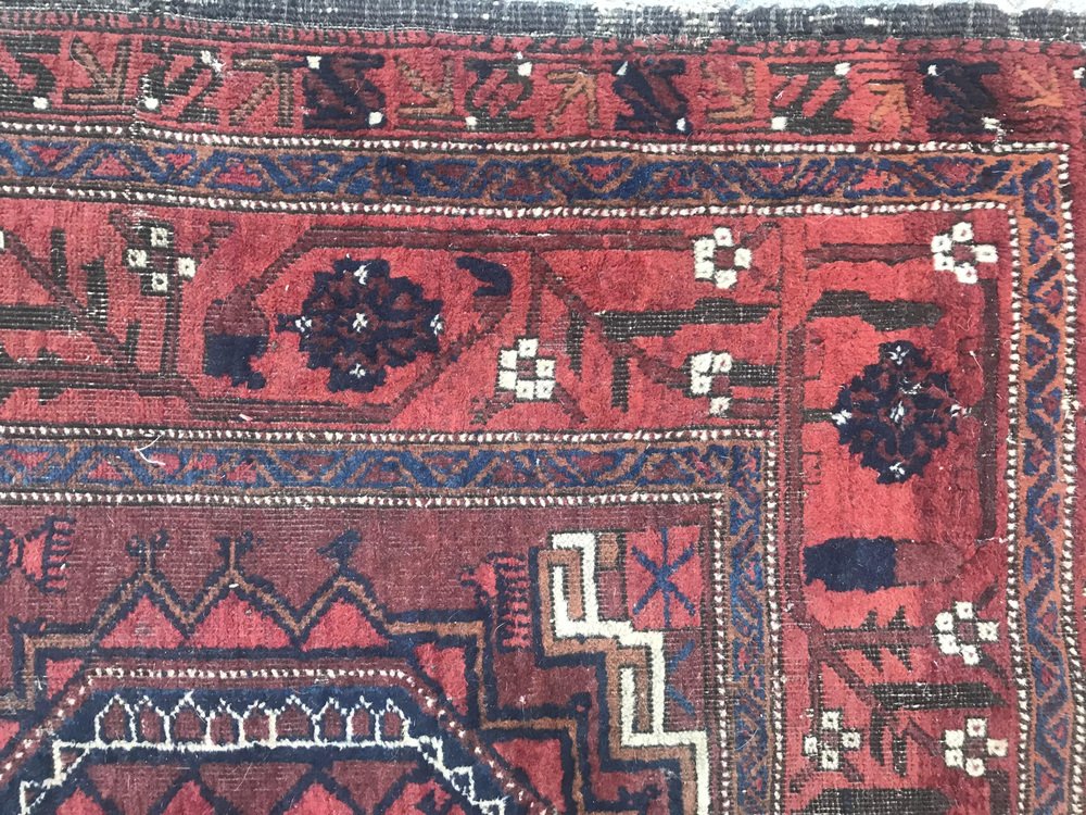 Antique Turkmen Rug for sale at Pamono