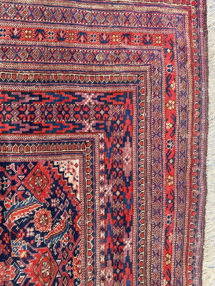 Vintage Wool Turkmen Rug, 1920s for sale at Pamono