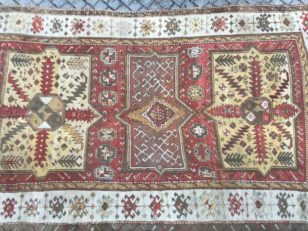 Antique Turkish Kazak Design Rug for sale at Pamono