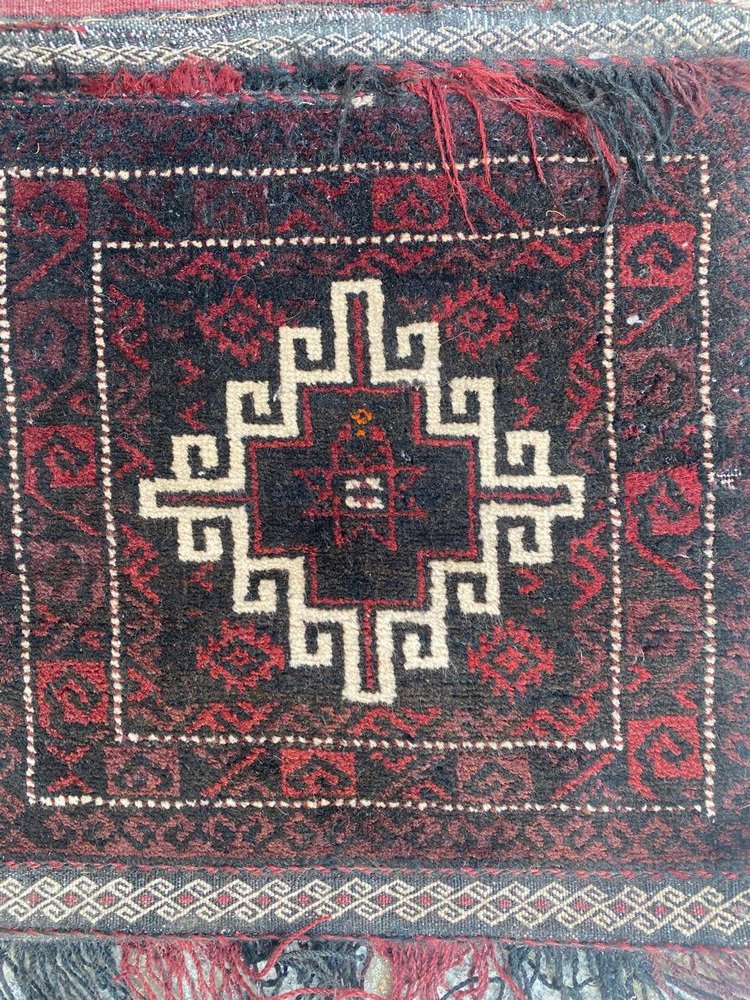 Vintage Double Bag Face Rug for sale at Pamono