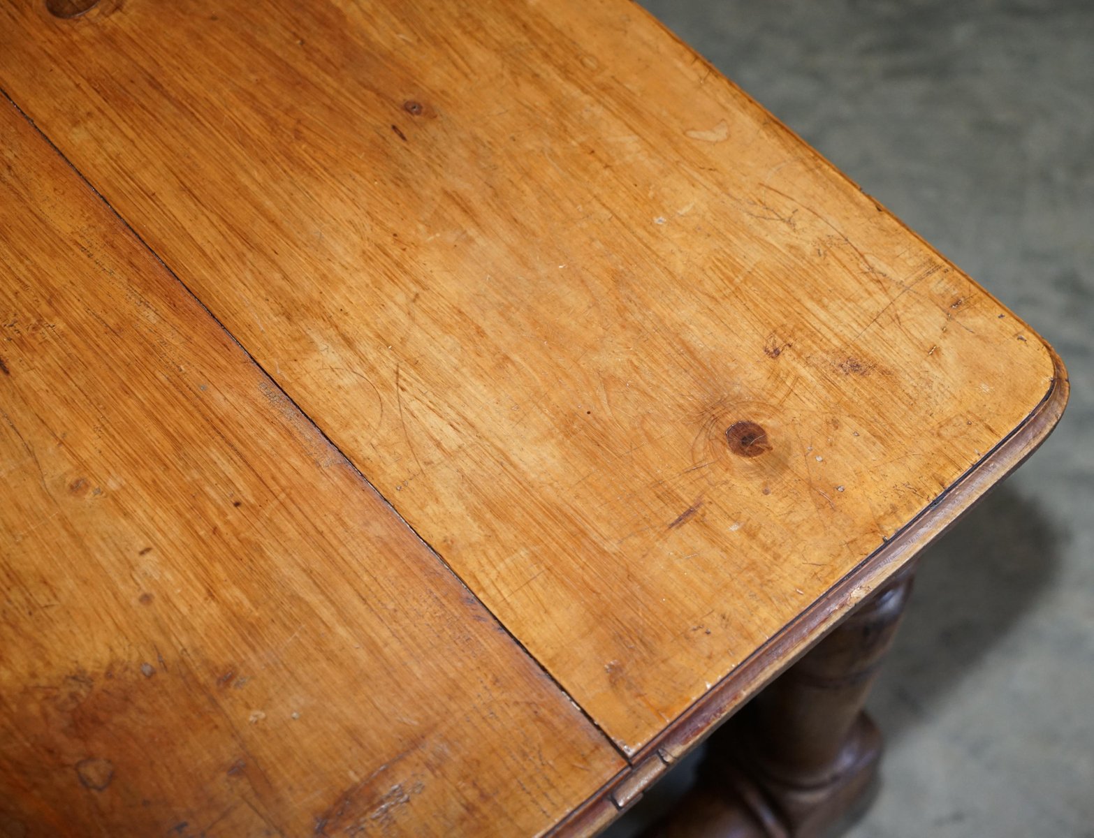 Victorian Ship Refectory Dining Table with Phosphor Bronze Feet, 1860s ...