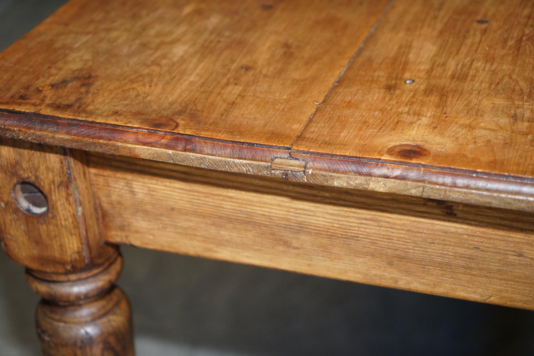 Victorian Ship Refectory Dining Table with Phosphor Bronze Feet, 1860s ...