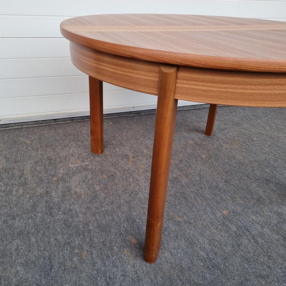 Modular Round Table with Extensions, 1970s or 1980s for sale at Pamono