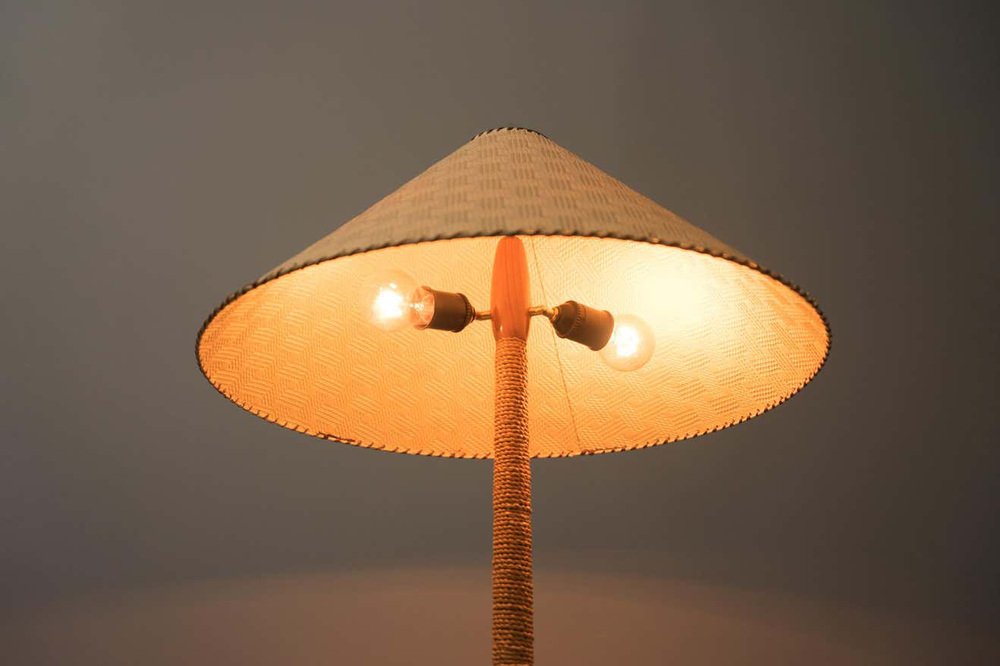 Mid-Century Floor Lamp by Max Kment, Vienna, 1950s for sale at Pamono